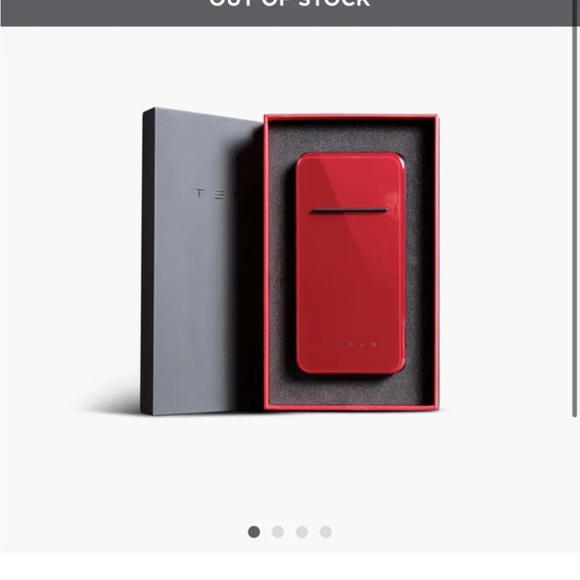 Tesla | Cell Phones & Accessories | Tesla Wireless Portable Charger 2 ...